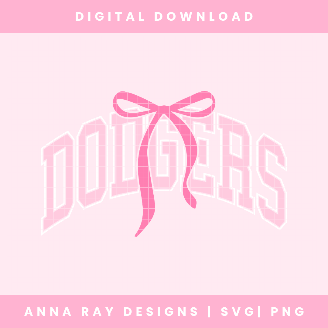 Coquette Dodgers – Anna Ray Designs
